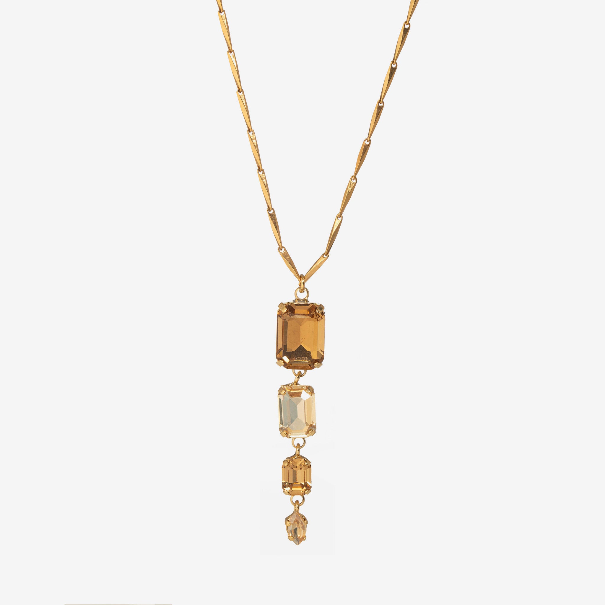 Rectangle Shine Necklace – Coravanajewelry