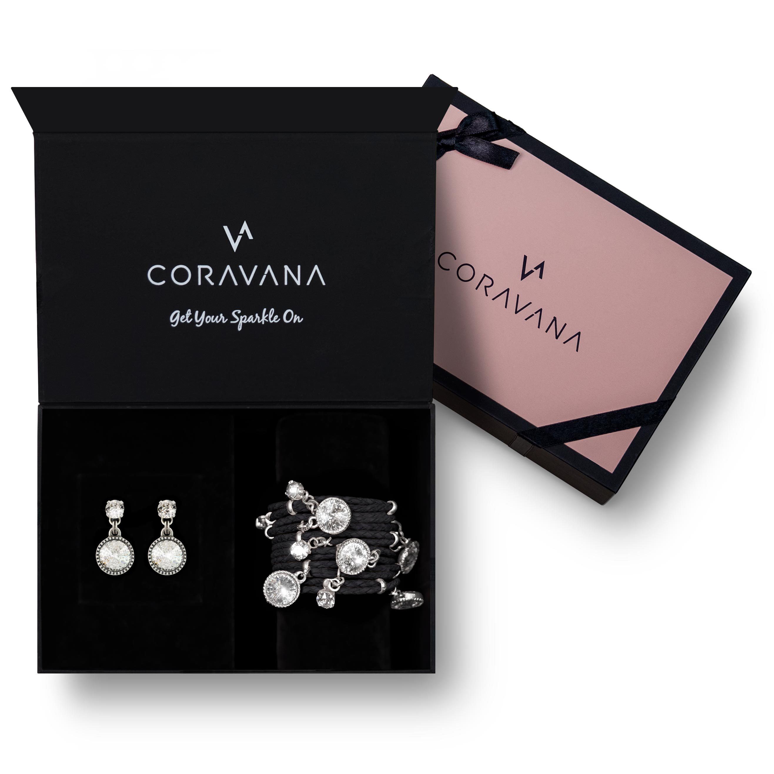 Daydream Black Silver Box – Coravanajewelry